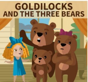 The Story of Goldilocks and the Three Bears (Fairy Tale) – StoryLilos